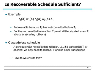 concurrencycontrol_databasemanagement_system | PPT