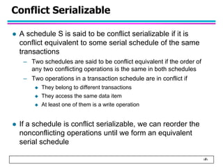 concurrencycontrol_databasemanagement_system | PPT