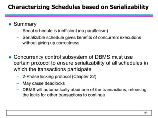 concurrencycontrol_databasemanagement_system | PPT