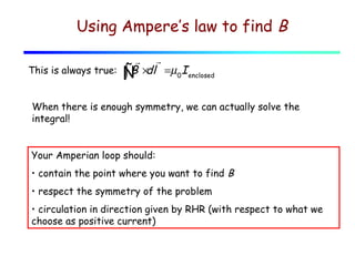 Lecture 24 amperes law | PPT