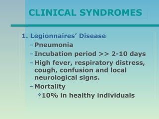 Lecture 24 Legionella | PPT