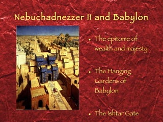 Lecture 24 neo-babylonian empire (b) | PPT