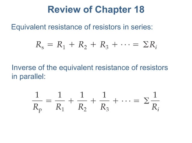 Lecture24 basiccircuits | PPT | Physics | Science