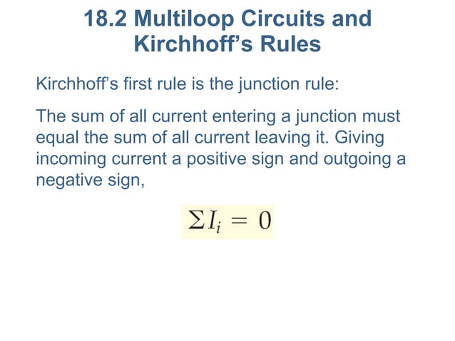 Lecture24 basiccircuits | PPT | Physics | Science