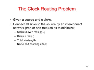 Lecture24 clockpower routing | PPT
