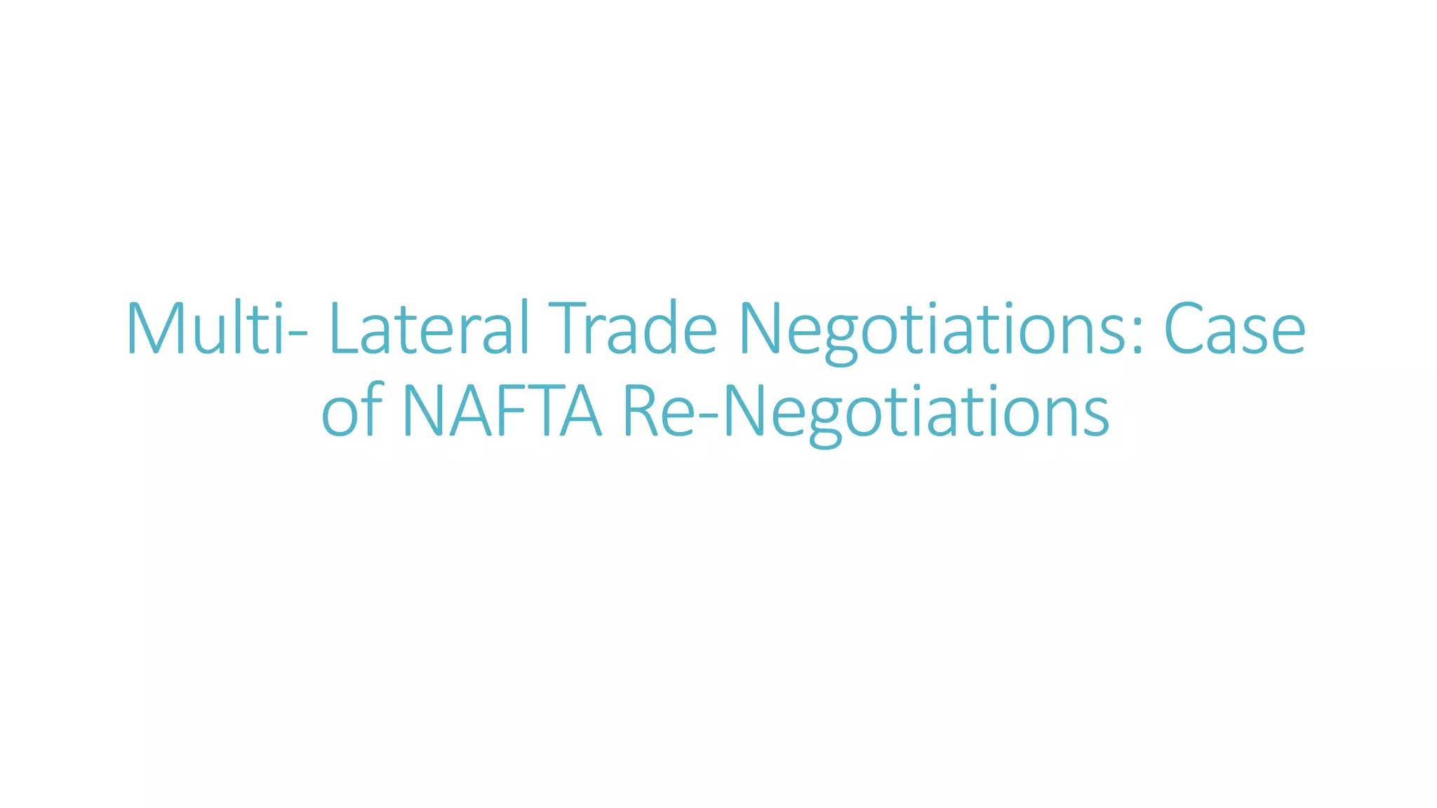 Cultural Diplomacy and Multilateral Trade Negotiations | PPT