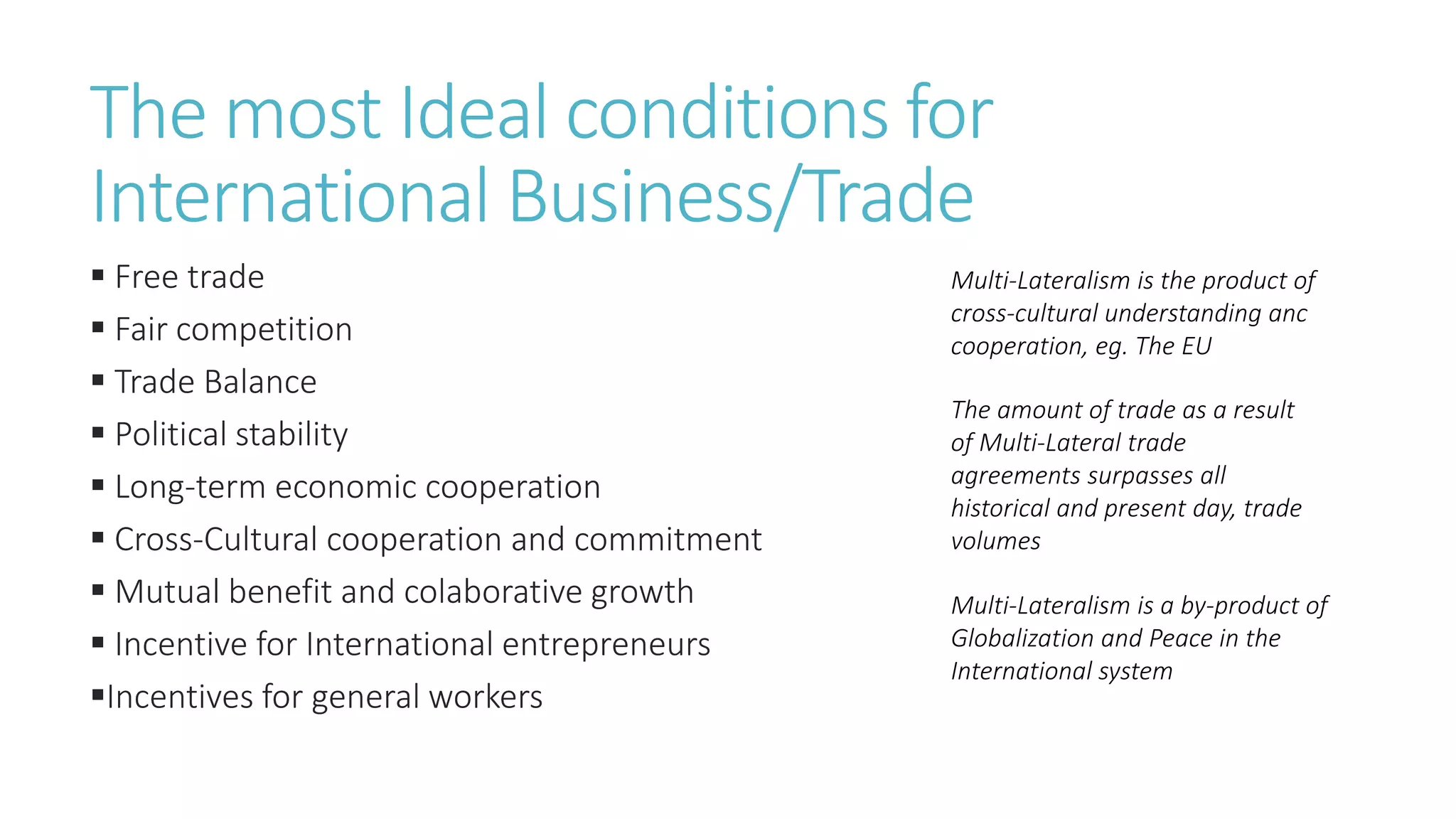 Cultural Diplomacy and Multilateral Trade Negotiations | PPT