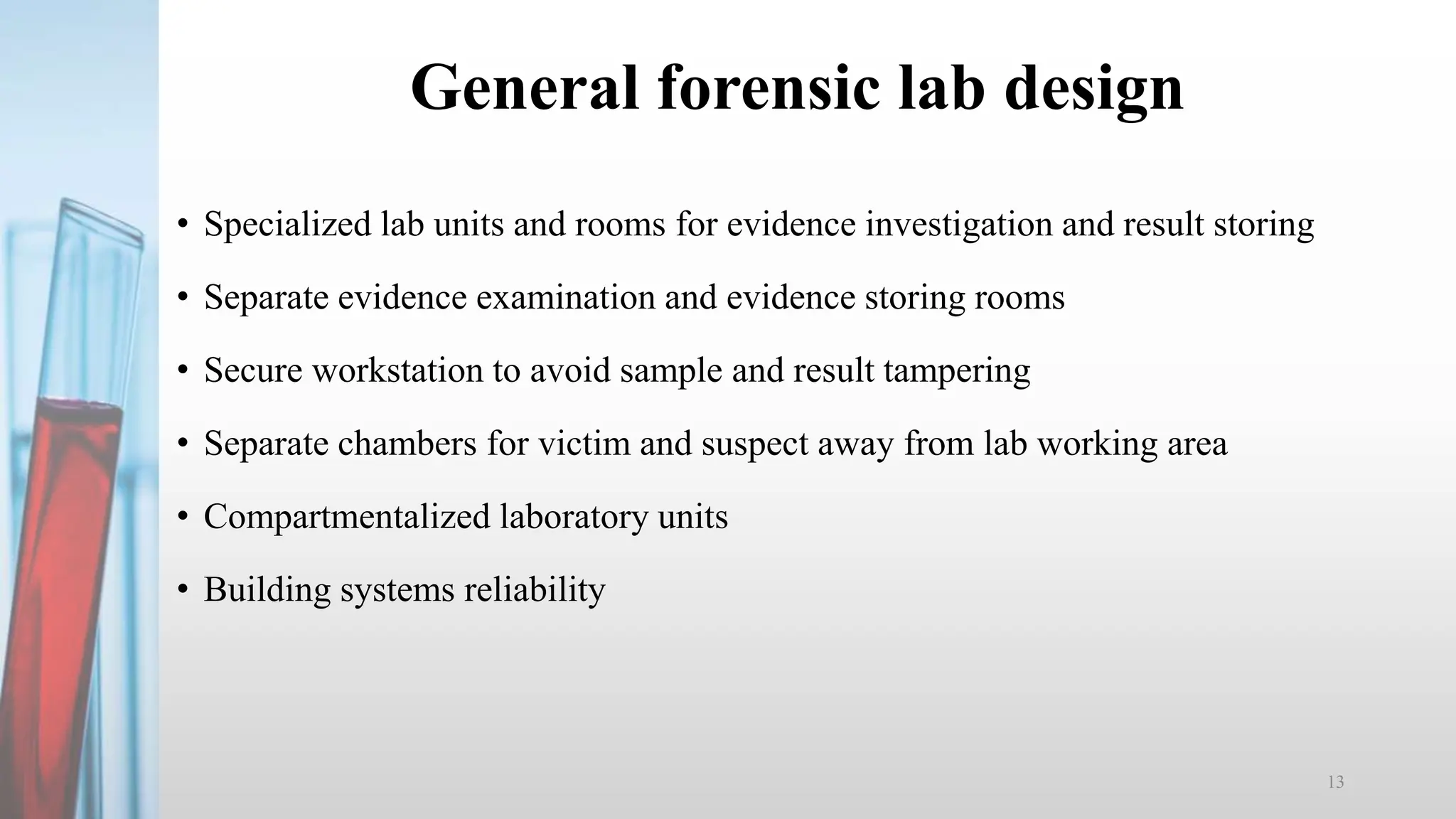 Lecture 25 - BSBCH - GP3 - Forensic Laboratory.pptx