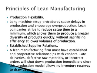 Lecture 25 conversion cycle -wolrd class companies & lean manufacturing ...
