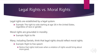 Lecture 25 daniels on right to health care | PPTX