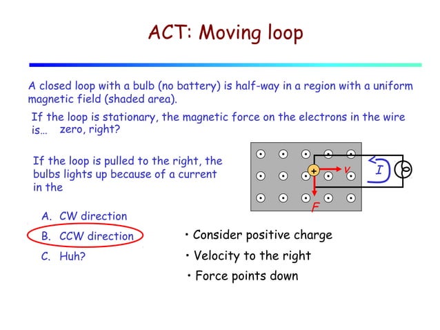 Lecture 25 induction. faradays law. lenz law | PPT