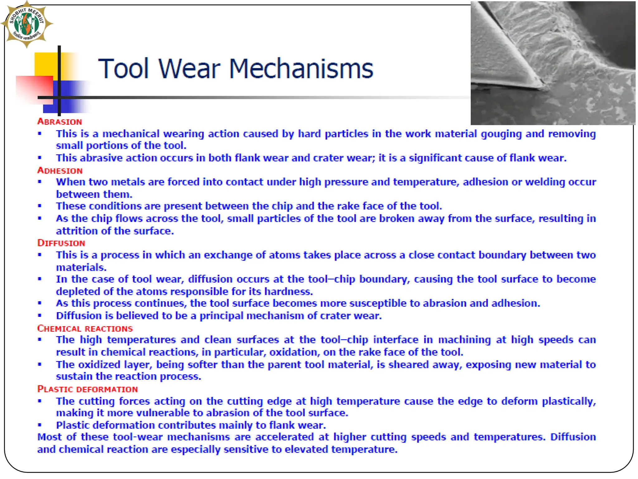Cutting Tool Wear | PDF