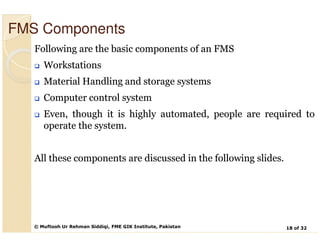 Lecture 25 flexible manufacturing systems [compatibility mode] | PDF