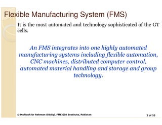 Lecture 25 flexible manufacturing systems [compatibility mode] | PDF