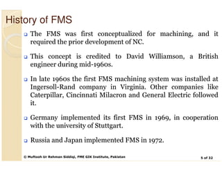 Lecture 25 flexible manufacturing systems [compatibility mode] | PDF