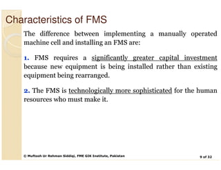 Lecture 25 flexible manufacturing systems [compatibility mode] | PDF