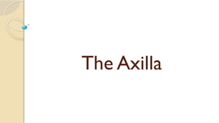 Lecture 25 Intermuscular sapces and axilla [Autosaved].pptx
