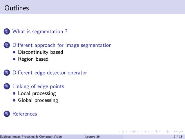 Image Segmentation (Digital Image Processing) | PDF