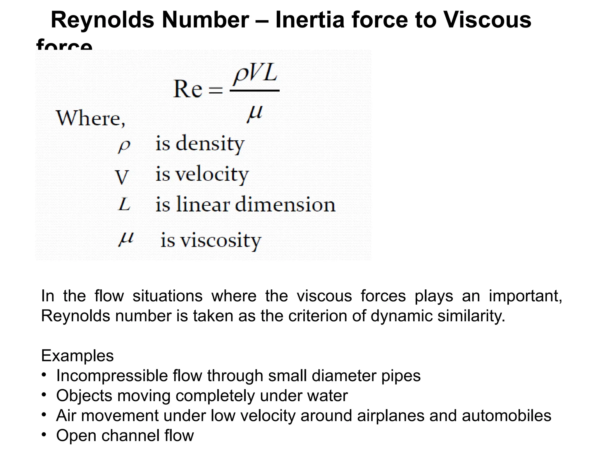 Determination of dimensionless numbers in | PPTX