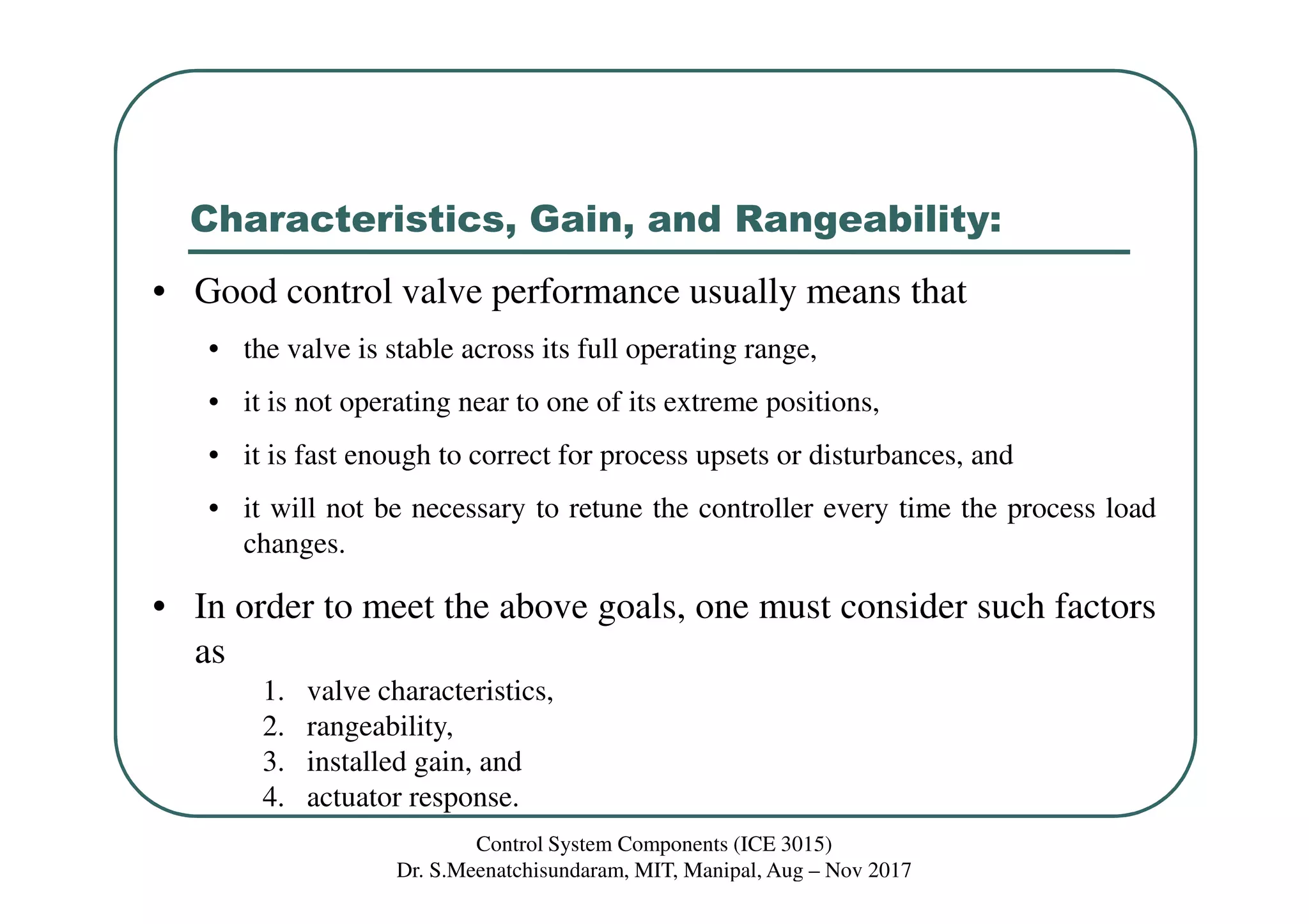 Lecture 26 control valves | PDF