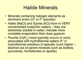 Sedimentary minerals II.ppt