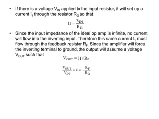 Lecture series of inverter amplifier ppt | PPT