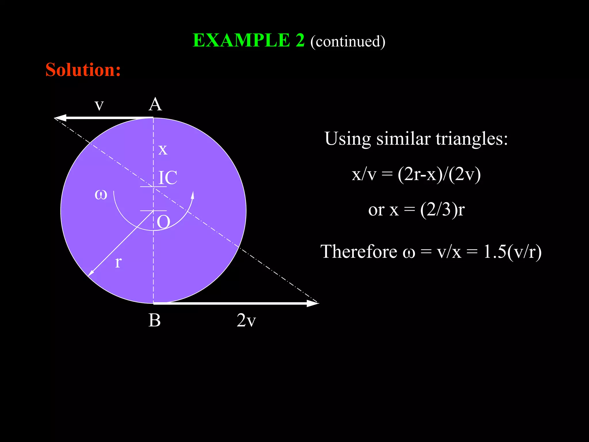 Dynamics Instantaneous center of zero velocity | PDF