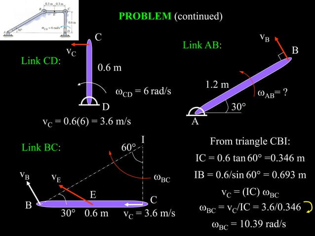 Dynamics Instantaneous center of zero velocity | PDF