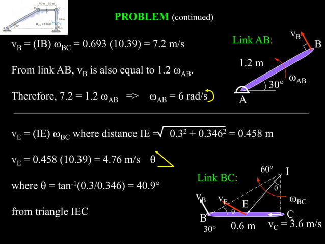 Dynamics Instantaneous center of zero velocity | PDF