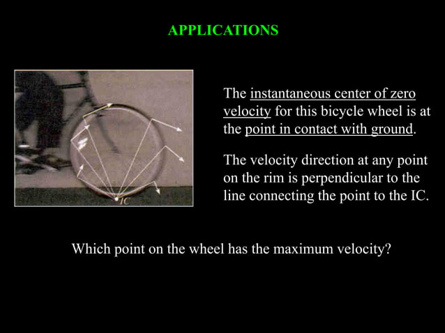 Dynamics Instantaneous center of zero velocity | PDF