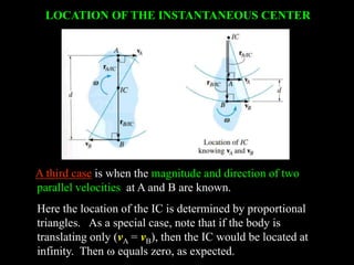 Dynamics Instantaneous center of zero velocity | PDF