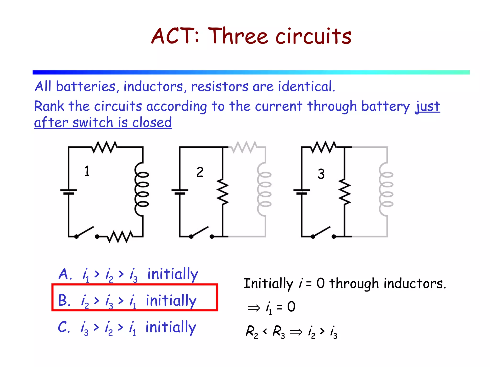 Lecture 27 inductors. stored energy. lr circuits | PPT