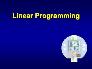Lecture27 linear programming | PPT