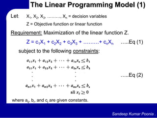 Lecture27 linear programming | PPT