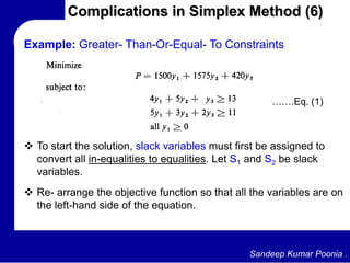 Lecture27 linear programming | PPT