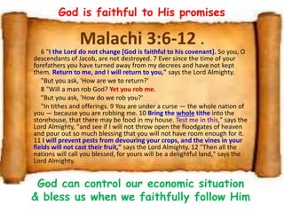 Lecture 27; Malachi | PPTX