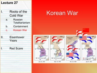 Lecture 27 origins of the cold war amended | PPT