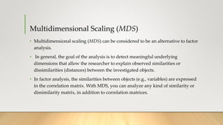 Multivariate Variate Techniques | PPTX