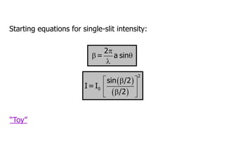 lecture note optics on diffraction 28.ppt