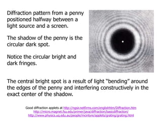 lecture note optics on diffraction 28.ppt