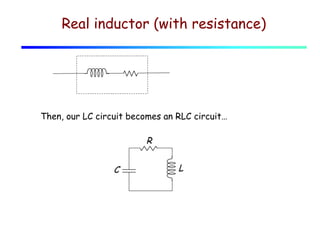 Lecture 28 lc, rlc circuits. | PPT