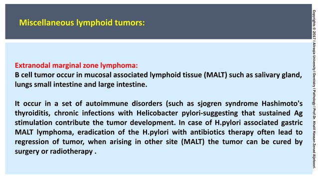 Lecture 28 pathology of lymphoid system | PPT