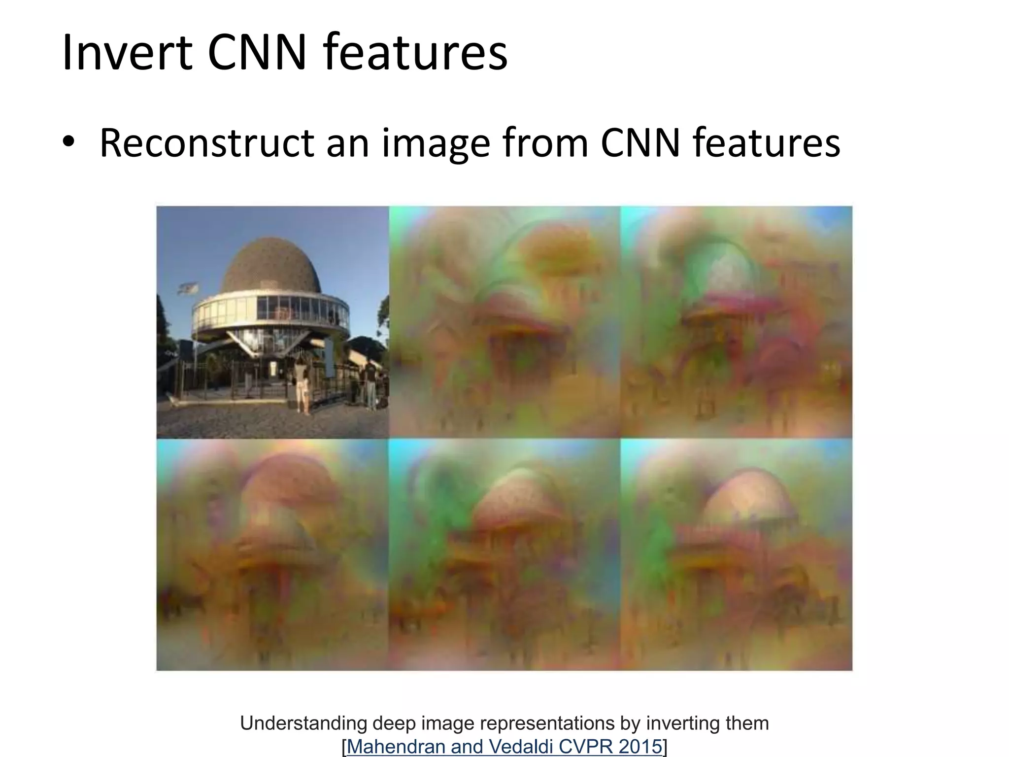 Lecture 29 Convolutional Neural Networks Computer Vision Spring2015