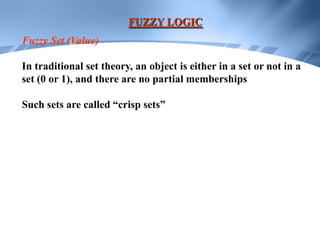 Lecture 29 fuzzy systems | PPT