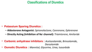 Lecture 2 adithan diuretics july 29, 2016 mgmcri | PPT