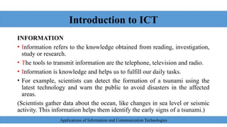 Introduction to Application of (ICT) - Lecture#2 AICT.pptx
