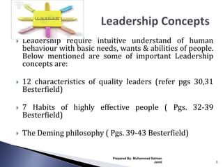 Total Quality Management | PPTX