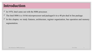 LECTURE_2 Architecture of 8086 Microprocokessor.pptx