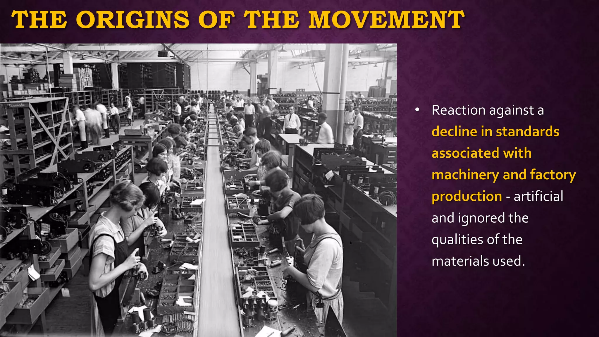 Lecture2 arts & crafts movement | PDF