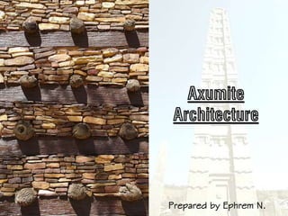 Lecture 2 axumite architecture | PDF